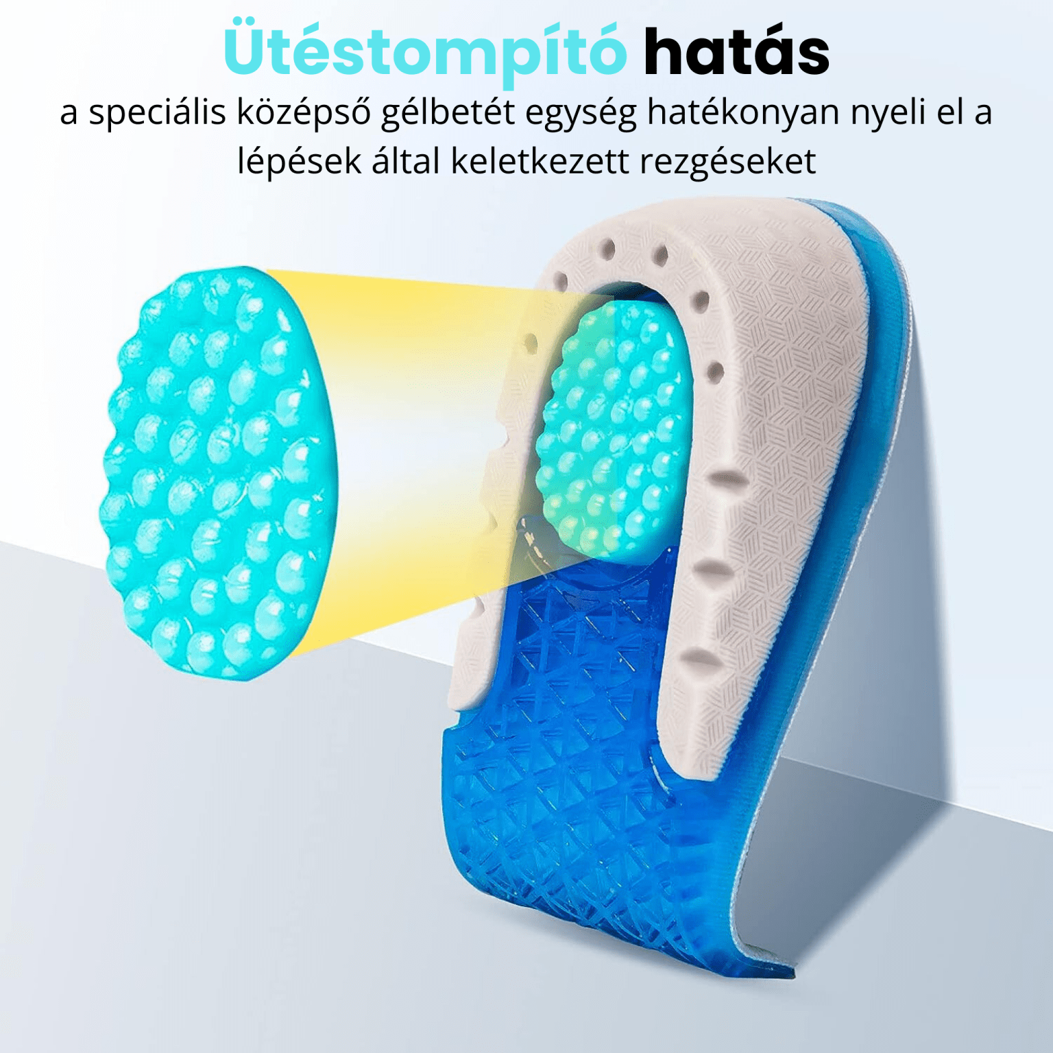 Orto Vital szilikon gél sarokemelő talpbetét - Talpbetetek